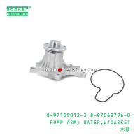 China Water Pump Assembly with Gasket 8971050123 8970627960 for ISUZU NHR NKR NPR 4JH1 4JB1 for sale
