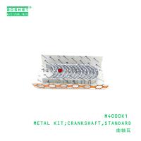 China M4000K1 Standard Crankshaft Metal Kit for ISUZU 6HE1 6HK1 Engine for sale