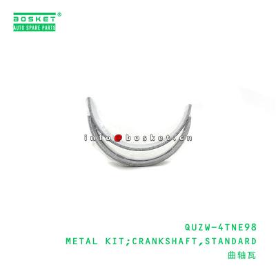 China QUZW-4TNE98 Standard Crankshaft Metal Kit for ISUZU 4TNE98 Engine 98mm for sale