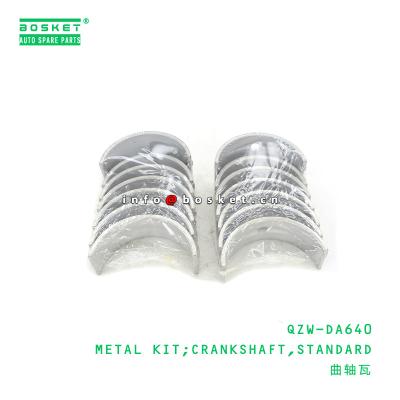 China QZW-DA640 Standard Crankshaft Metal Kit for ISUZU DA640 Engine for sale