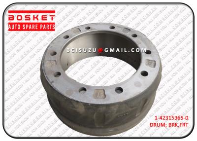 China Isuzu Front Brake Drum 1423153650 10 Holes Replacement for CXZ51K 6WF1 35kg for sale