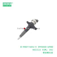 China Injection Nozzle Assembly 8980116045 0950006980 for ISUZU 4JJ1-T Engine 0.7kg for sale