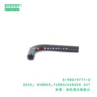 China ISUZU XD Turbocharger Out Rubber Hose 8-98019771-0 8980197710 0.02kg for sale