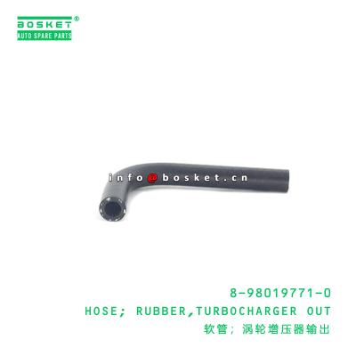 China ISUZU XD Turbocharger Out Rubber Hose 8-98019771-0 8980197710 0.02kg for sale