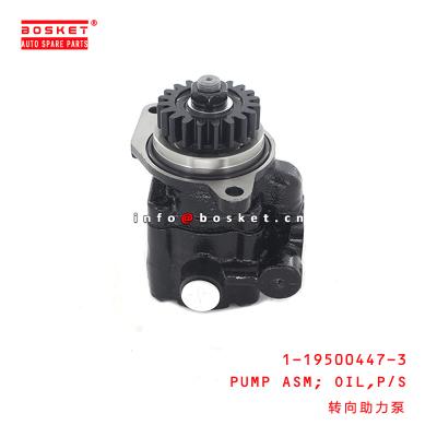 China Power Steering Pump Assembly 1195004473 1-19500447-3 For ISUZU CXZ81 10PE1 for sale