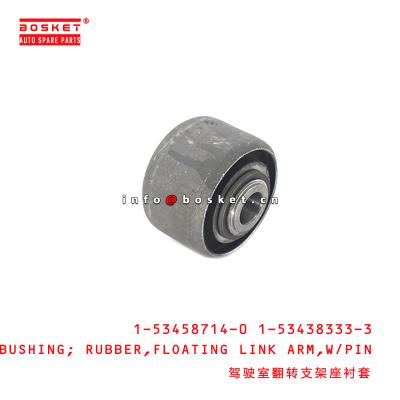 China Floating Link Arm Rubber Bushing with Pin 1534587140 1534383333 for ISUZU CXZ81 10PE1 for sale