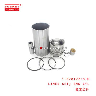 China ISUZU 6BG1 Engine Cylinder Liner Kit 1-87812758-0 1878127580 2.46kg for sale