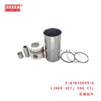 China ISUZU 4BD1 6BD1 Engine Cylinder Liner Set 5878100930 5-87810093-0 2.686kg for sale