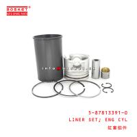 China ISUZU NQR66 4HF1 Engine Cylinder Liner Set 5878133910 5-87813391-0 2.8kg for sale