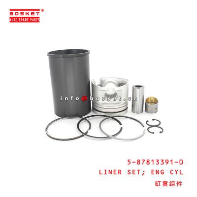 China ISUZU NQR66 4HF1 Engine Cylinder Liner Set 5878133910 5-87813391-0 2.8kg for sale