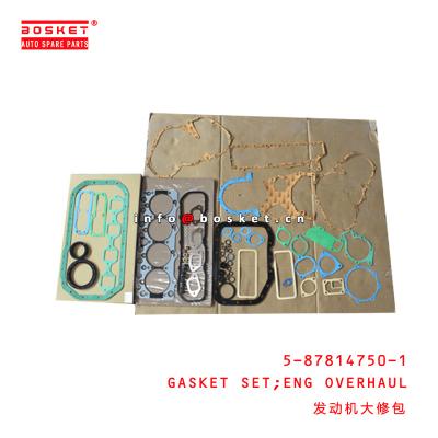 China ISUZU XD 4BG1 Engine Overhaul Gasket Kit 5-87814750-1 5878147501 1.6kg for sale