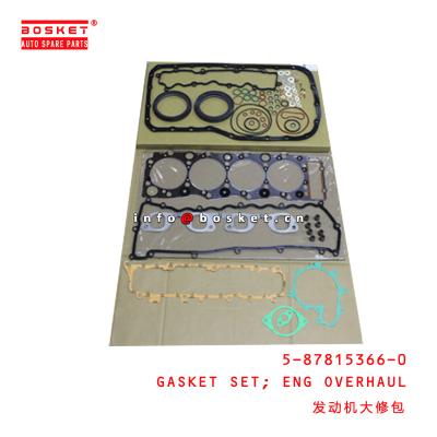 China ISUZU NMR 4JJ1T Engine Overhaul Gasket Set 5-87815366-0 5878153660 1.4kg for sale