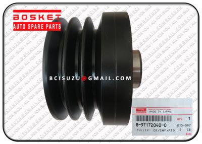 China Isuzu Genuine Crankshaft Pulley 8-97172040-0 8971720400 for NPR75 4HK1 Engine for sale