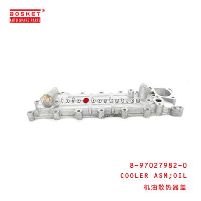 China 8-97027982-0 Oil Cooler Assembly 8970279820 for ISUZU 4HF1 Engine 1.434kg for sale