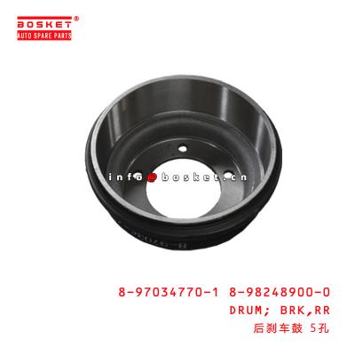 China ISUZU NPR66 4HF1 Rear Brake Drum 8970347701 8982489000 12kg 1pc for sale