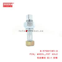 China ISUZU 700P 4HF1 Front Axle Wheel Pin 8-97081585-0 8970815850 0.254kg for sale