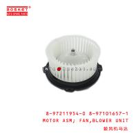 China Blower Unit Fan Motor Assembly 8972119540 8971016571 for ISUZU NKR55 12V 1.5kg for sale