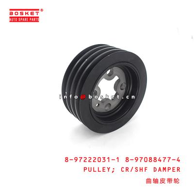 China Crankshaft Damper Pulley 8-97222031-1 8-97088477-4 for ISUZU NPR66 4HF1 Engine for sale