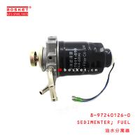 China Fuel Sedimenter 8972401260 8-97240126-0 for ISUZU NKR77 4JH1 Engine for sale