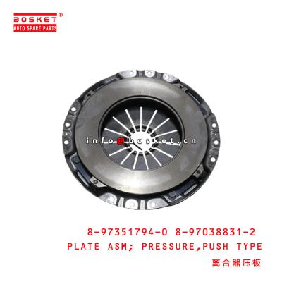 China Push Type Pressure Plate Assembly 8973517940 8970388312 for ISUZU 700P 4HK1 for sale