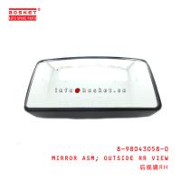 China ISUZU NPR Outside Rear View Mirror Assembly 8980430580 8-98043058-0 2.1kg for sale