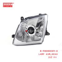China 8-98080009-0 Head Lamp Assembly 8980800090 for ISUZU D-MAX TFR 12V 4.22kg for sale