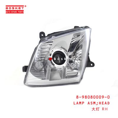 China 8-98080009-0 Head Lamp Assembly 8980800090 for ISUZU D-MAX TFR 12V 4.22kg for sale