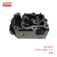 China GG/6D24 Cylinder Head Assembly Suitable for ISUZU 6D24 for sale