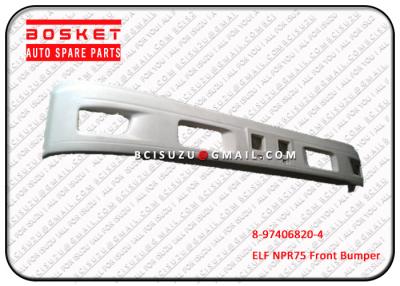 China Isuzu NPR75 4HK1 Front Bumper Assembly 8974068204 White Truck Body Part for sale