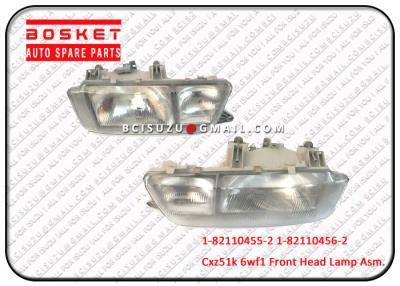 China Isuzu CXZ51K Front Head Lamp 1821104562 1821104552 6WF1 6WG1 for sale