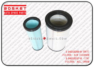 China Isuzu 6WF1 Air Filter 1-14215203-0 Outer Air Cleaner for CXZ51K CYZ51K Trucks 4kg for sale