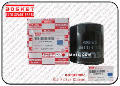 China Oil Filter Element for Isuzu NKR55 4JB1 Engine 8970497081 8-97049708-1 for sale