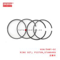 China HSH/3AB1-GC Standard Piston Ring Set Suitable for ISUZU 3AB1 for sale
