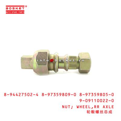 China ISUZU NPR NQR Axle Wheel Nut Assembly Kit RH KIT-1005-1-RH 4-Piece Set for sale
