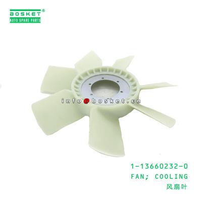 China ISUZU FSR FTR 6HE1 Cooling Fan 1-13660232-0 1136602320 0.1kg Engine Fan for sale