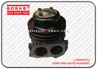 China Isuzu 10PE1 Engine Water Pump Assembly 1136501792 for CXZ81K Truck 15.9kg for sale