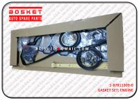 China Isuzu Cylinder Gasket Set 1-87811309-0 for CXZ81K 10PE1 Engine 1878113090 for sale