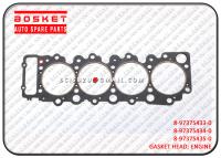 China Isuzu 4HK1 Cylinder Head Gasket Set 8-97375433-0 8973754330 for NPR75 NQR75 for sale