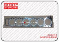 China Isuzu 6WF1 Cylinder Gasket Kit 1111412653 1-11141265-3 for CXZ51K 1.8kg for sale