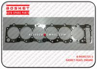 China Isuzu 6HK1 Cylinder Gasket Set 8943927213 for FVZ34 Truck Engine Parts 0.97kg for sale