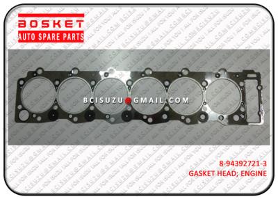 China Isuzu 6HK1 Cylinder Gasket Set 8943927213 for FVZ34 Truck Engine Parts 0.97kg for sale