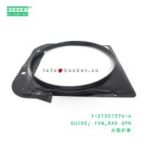 China Radiator Upper Fan Guide 1215513744 1-21551374-4 for ISUZU FSR 6HH1 Engine for sale