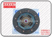 China Isuzu Clutch Disc 8-98080661-0 250x24mm for NKR55 4JB1T 4JG2 4KH1 Trucks for sale
