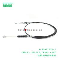China Transmission Control Select Cable 1-33671130-1 1336711301 for ISUZU FRR FSR 1.26kg for sale