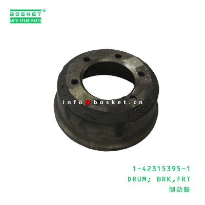 China Front Brake Drum 1-42315395-1 1423153951 for ISUZU F Series Truck 19.2kg for sale