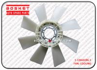 China Isuzu Truck Cooling Fan 1136602861 6WF1 CXZ51K Rubber Auto Parts 4.3kg for sale