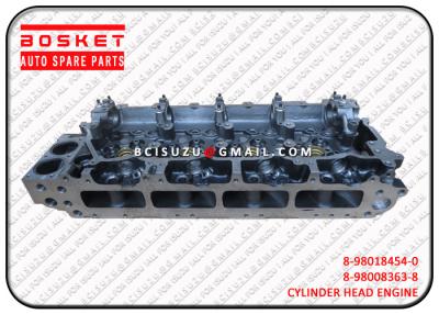 China Isuzu 4HK1 Cylinder Head Assembly 8-98018454-6 for ELF 700P NPR75 55kg for sale