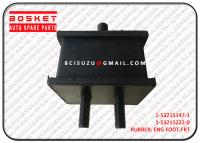 China Isuzu CXZ CYZ CYH Engine Foot Rubber 1-53215147-1 for 6WF1 2.2kg for sale