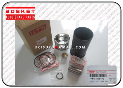 China Metal Isuzu Engine Cylinder Liners Set 1-87811701-5 for FVR32 6HE1 1878117015 for sale