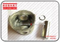 China 8-97176643-0 Metal Isuzu Liner Engine Piston Set For 4BD2 8971766430 for sale